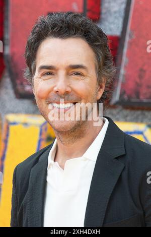 Shawn Levy (director) at the Deadpool Wolverine fan event at Uber Platz ...