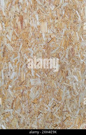 Chipboard osb board light yellow plank background surface texture particleboard construction ...