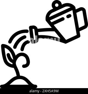 lead nurturing business process line icon vector illustration Stock ...