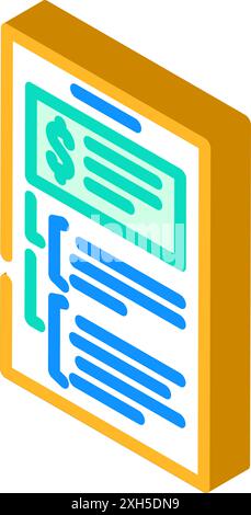 budgeting business process isometric icon vector. budgeting business ...