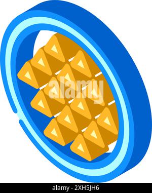 anti slip label product caution line icon vector illustration Stock ...