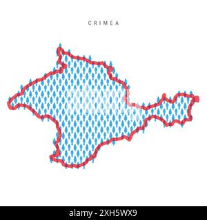 Crimea population map. Large group of realistic a diverse crowd of ...