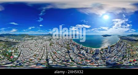 360° view of 360 Degree Panoramic: : Amazing aerial view of center Nha ...