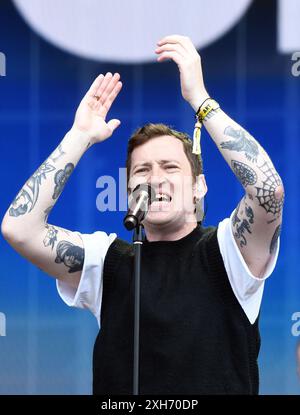 Ryan Hennessy perform with Picture This at the Transmt Festival at ...