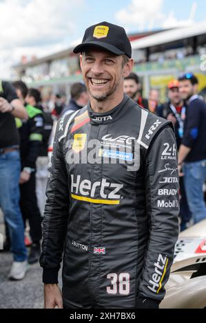 BUTTON Jenson (gbr), Hertz Team Jota, Porsche 963 #38, Hypercar, FIA ...