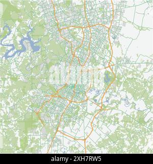 texas road map Stock Vector Image & Art - Alamy