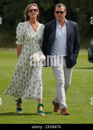 Harriet Sperling and Peter Phillips during day one of Royal Ascot at ...
