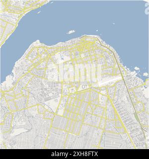 Background Kinshasa map, Democratic Republic of Congo, green city ...