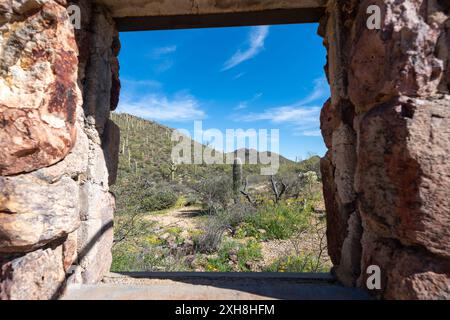 Bowen Stone Homestead Ruins, Tucson Mountain Park in Tucson Arizona ...