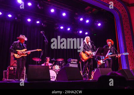 Oregon, USA. 11th July, 2024. Dave Alvin of Dave Alvin & Jimmie Dale ...