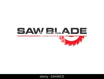 Minimal and professional Saw blade logo design template. Simple ...