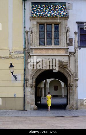 Bratislava, Slovakia - May 26 2024: Cafe Propeller Functionalist ...