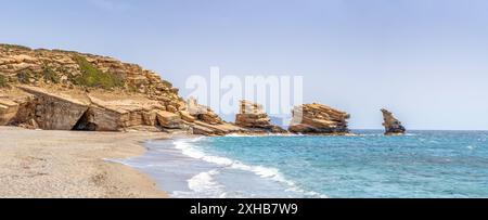 Triopetra beach, South Crete, Crete, Greece Stock Photo - Alamy