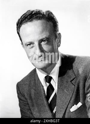 A portrait of film director Fred Zinnemann from the 1940s, capturing a ...