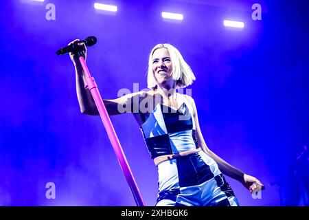 Oslo, Norway. 19th, June 2024. The Norwegian pop singer Dagny performs ...
