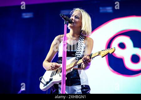 Oslo, Norway. 19th, June 2024. The Norwegian pop singer Dagny performs ...