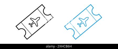 Air tickets icon. Outline air tickets vector icon for web design ...