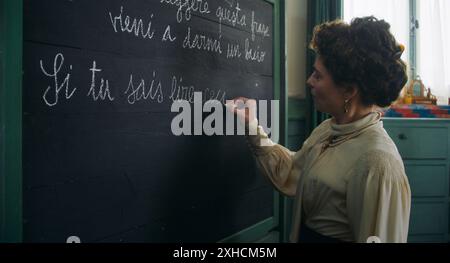 JASMINE TRINCA in MARIA MONTESSORI (2023). Credit: Geko Films/Tempesta ...