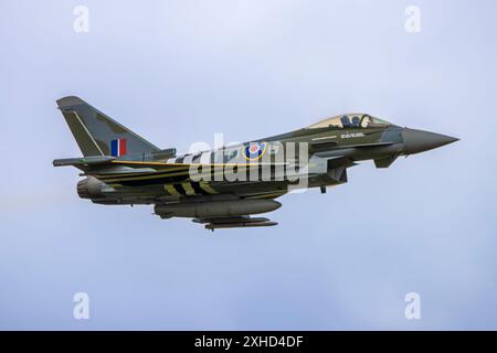 Eurofighter Typhoon Tail Jet Engines Kemble Air Show 2008 Stock Photo ...