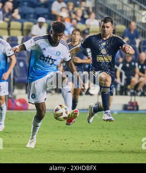 Philadelphia Union forward Tai Baribo during an MLS soccer match ...