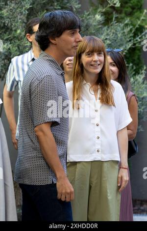 Diego San Jose and Elena Trape Poses portrait session 'Celeste', during ...