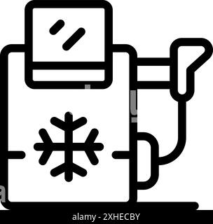 Fix conditioning system pixel perfect linear ui icon Stock Vector Image & Art - Alamy