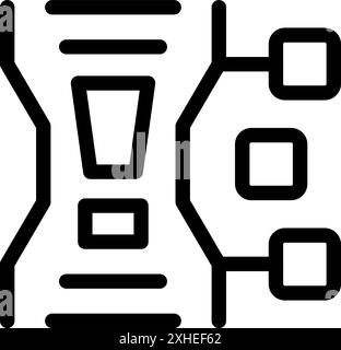 CPU error, failure of hardware component vector illustration. Cartoon ...