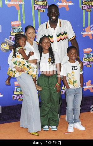 Hazel Renee, Draymond Green, kids at arrivals for Nickelodeon Kids ...