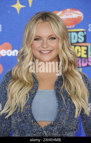 Pressley Hosbach at arrivals for Nickelodeon Kids Choice Awards 2024, Barker Hangar, Santa ...