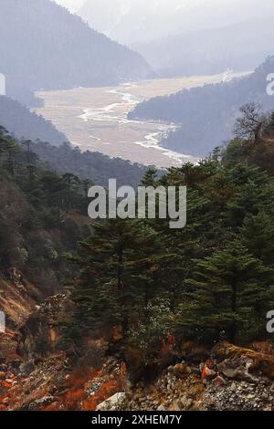 beautiful landscape of north Sikkim Stock Photo - Alamy