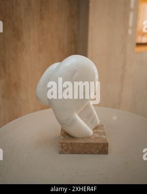 Luxury Decorative Marble Statue in Showroom Stock Photo - Alamy