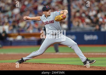 Cleveland Guardians pitcher Cade Smith throws out New York Mets ...