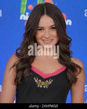 Cailey Fleming at arrivals for Nickelodeon Kids Choice Awards 2024 ...