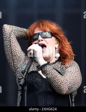 CMAT performing at the Trnsmt Festival at Glasgow Green in Glasgow ...
