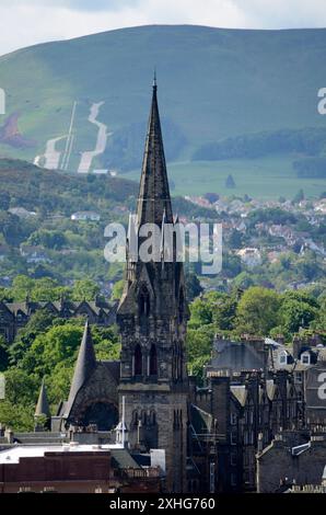 Barclay Viewforth Church, Edinburgh, Scotland, 19th century Stock Photo ...