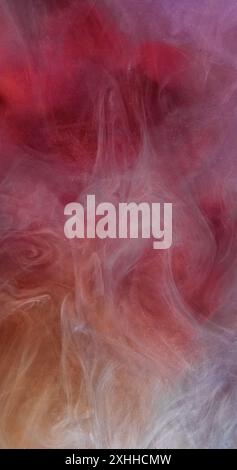 Twisted smoke. Haze cloud. Sparkling vapor green ink mystical wave ...