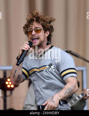 Tom Grennan Performing at TRNSMT 2024 Glasgow Green 14th July 2024 ...