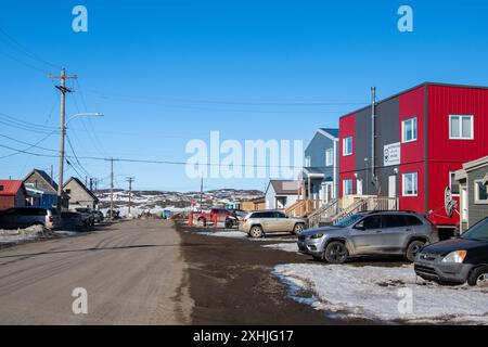Iglulik Drive in Iqaluit, Nunavut, Canada Stock Photo - Alamy