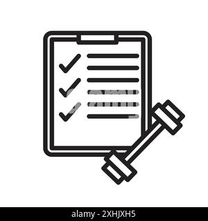 Fitness plan icon Black line art vector in black and white outline set ...