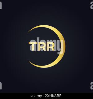 TRR logo. T R R design. White TRR letter. TRR, T R R letter logo design ...