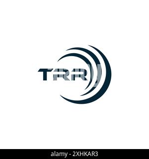 TRR logo. T R R design. White TRR letter. TRR, T R R letter logo design ...