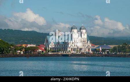 The Immaculate conception Cathedral at Apia Samoa, South Pacific Stock ...