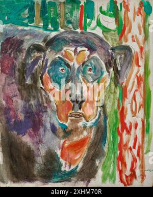 Edvard Munch - Head by Head Stock Photo - Alamy