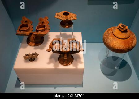Pre-colonial pottery, Museum of Old Panama, which traces the history ...