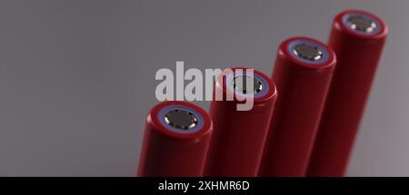 Four rechargeable batteries set, lithium battery and important power ...