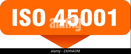 iso 45001 sticker. iso 45001 sign on transparent background ...