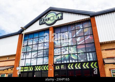 Flip Out, an Indoor trampoline and adventure park at Staples Corner ...