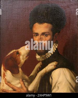 Bartolomeo Passarotti - Portrait of a man Stock Photo - Alamy