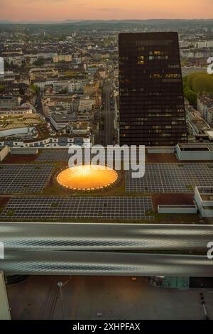 Switzerland, Basel, Messeplatz (Art Basel), the building of the Salon ...
