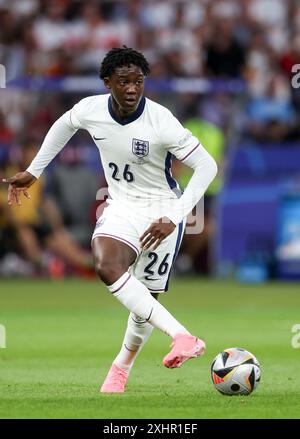 BERLIN, GERMANY - JULY 14: Kobbie Mainoo, Nico Williams during the UEFA ...